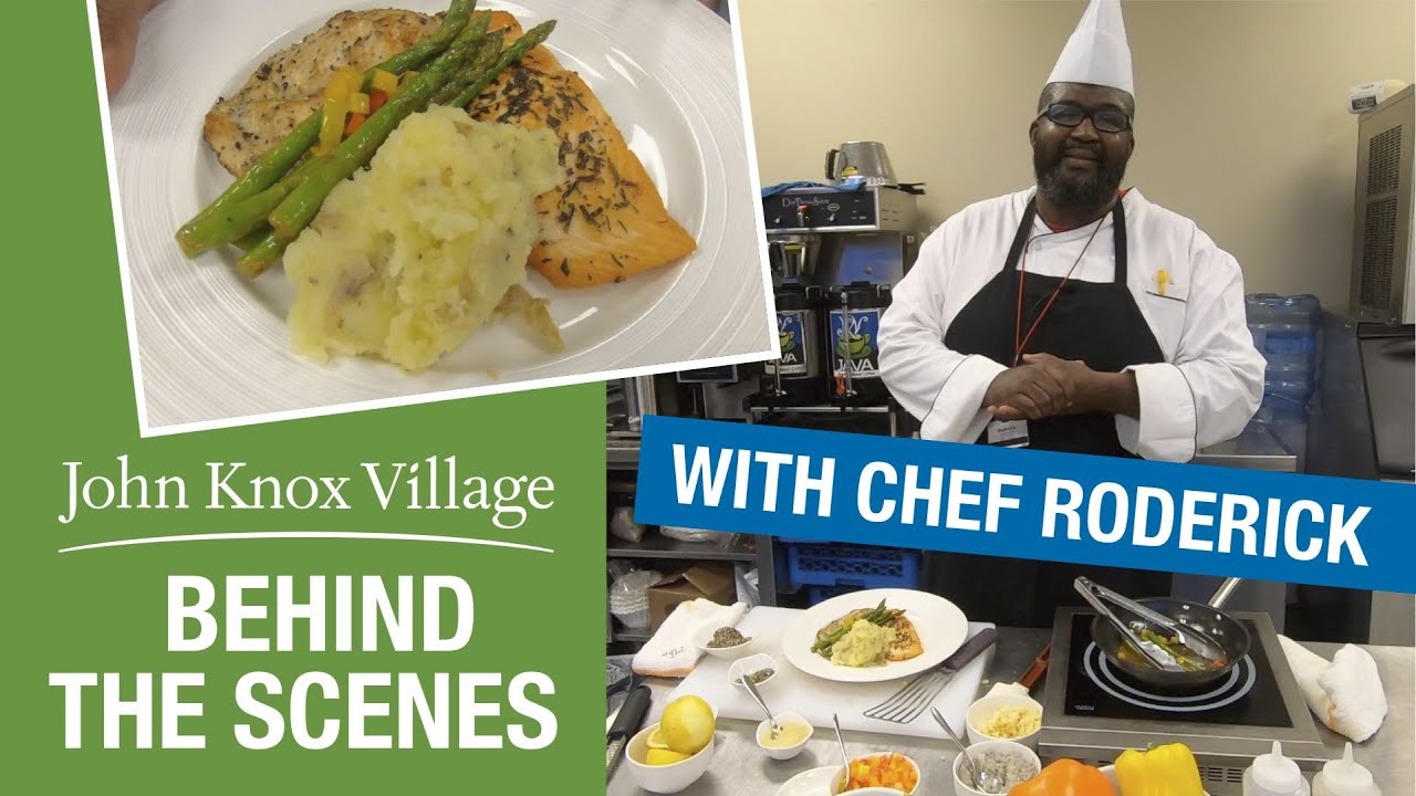 JKV Behind the Scenes - Healthy Cooking Demonstration with Chef ...
