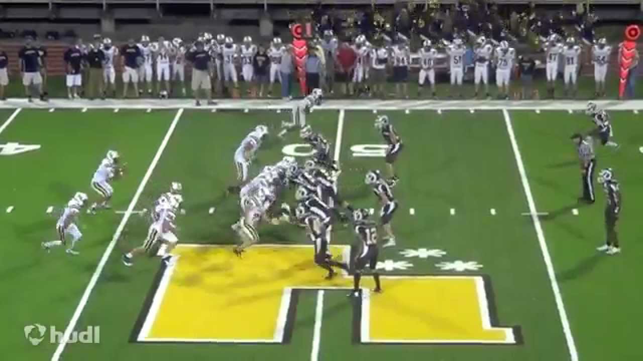 Nathan McKinney #52 - 2014-15 Highlands Golden Rams Football - YouTube