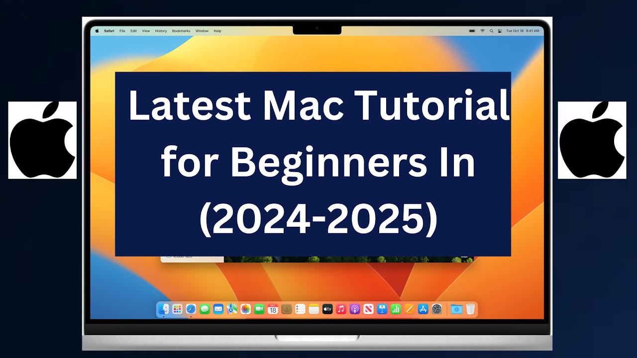 Latest Mac Tutorial for Beginners In (2024-2025) | New To Mac? Learn 25 ...