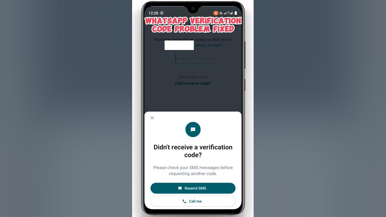 WhatsApp Verification Code Problem Solution 2024 | WhatsApp OTP Not Received Problem FIXED # ...