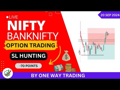 Live Intraday Trade | Bank nifty Option Trading by One Way Trading - YouTube