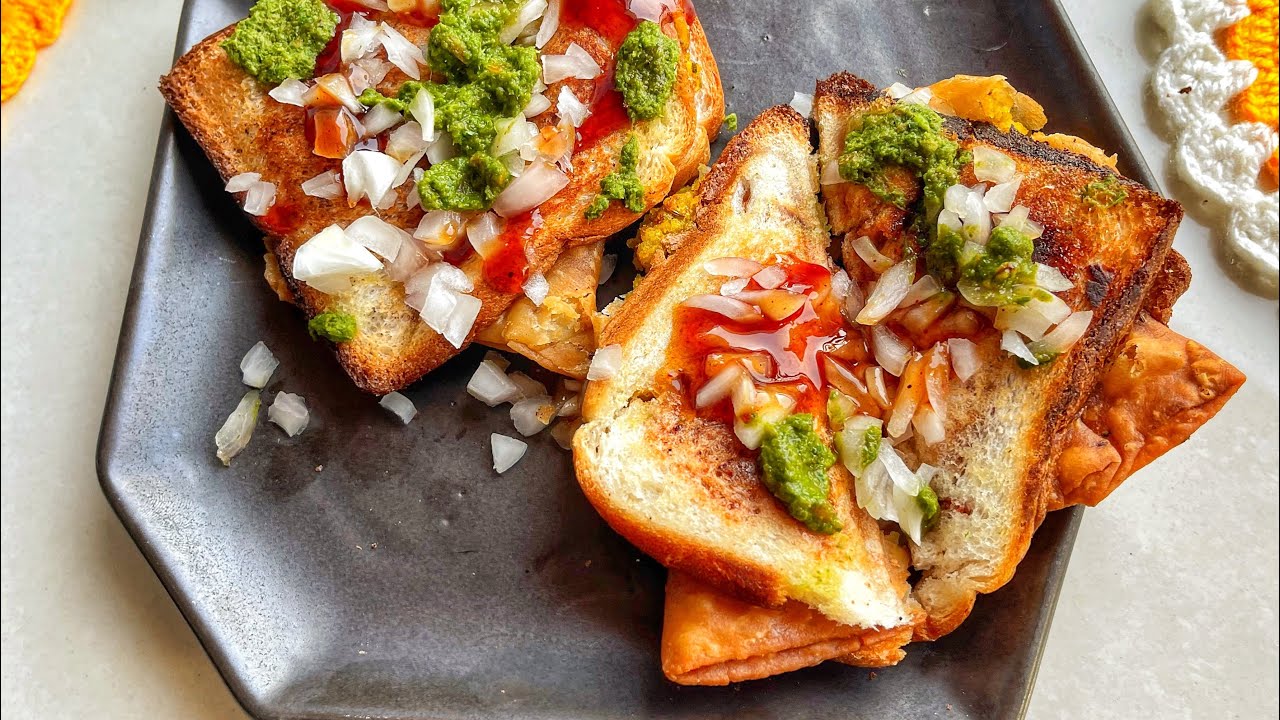 Samosa Sandwich! - YouTube