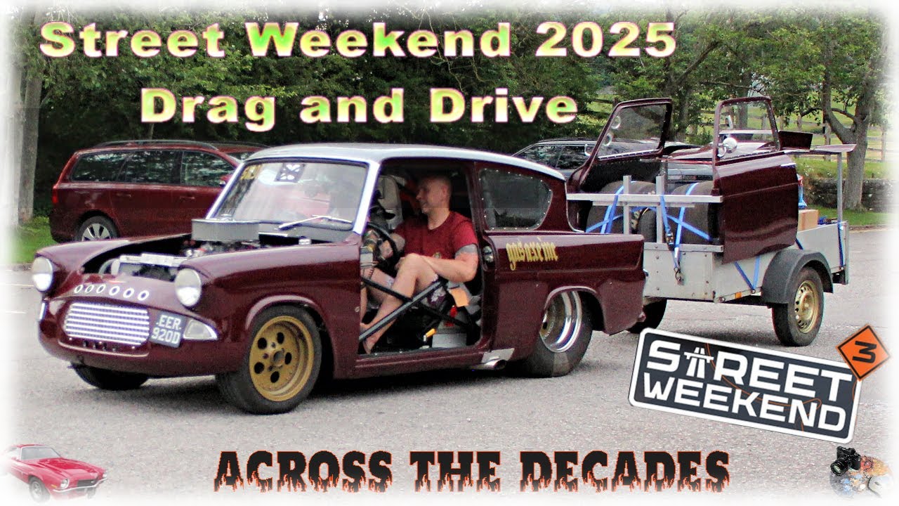 Street Weekend 2025 | UK Drag & Drive • 400 Mile Hot Rod Road Trip ...