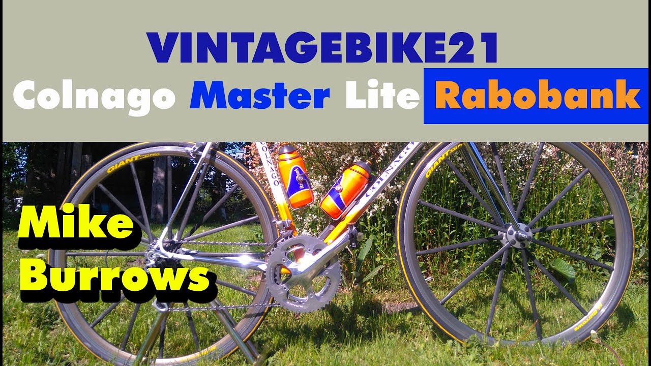 Colnago World - Colnago Master Lite Rabobank with Mike Burrows wheels ...
