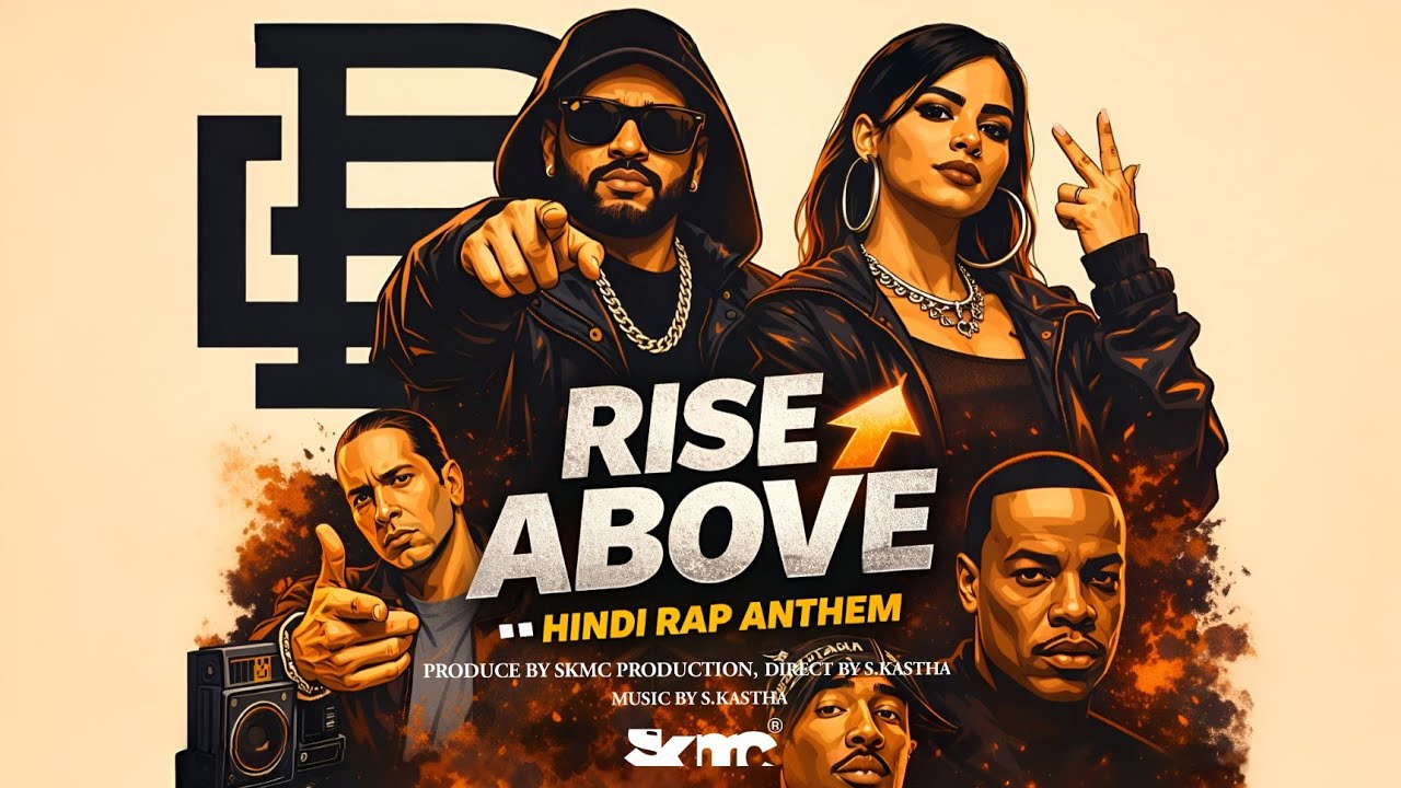 RISE ABOVE 🔥 || Hindi Rap Anthem || Hustle • Attitude • Success || SKMC ...