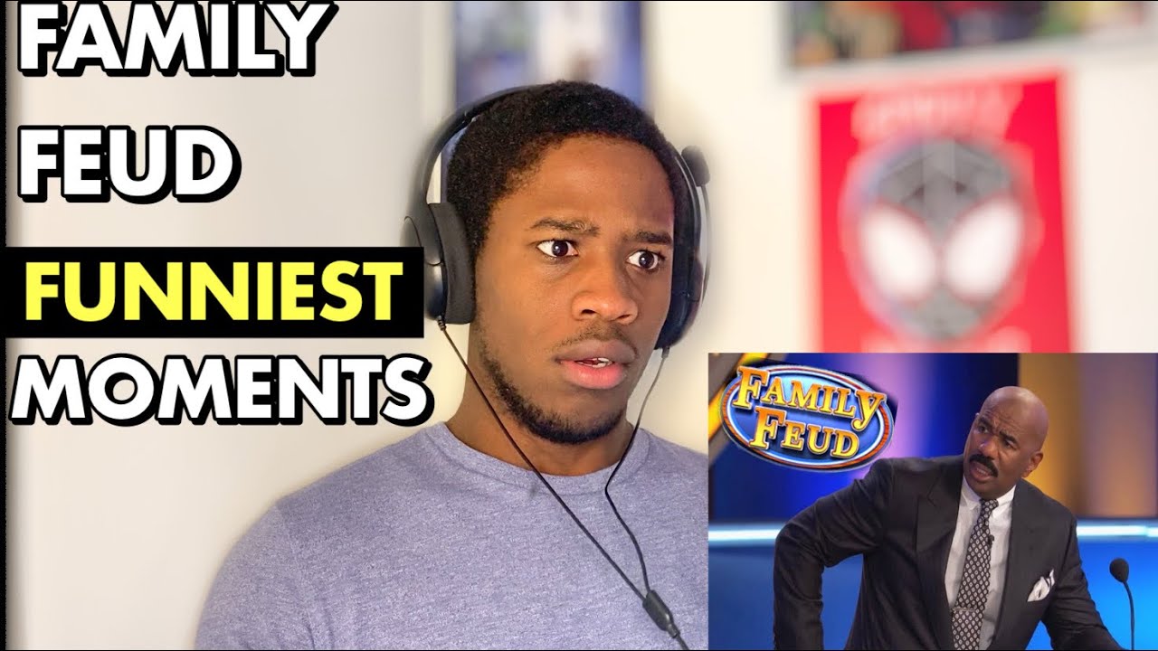 Family Feud Funniest Moments | Steve Harvey Compilation Crazy Reaction ...