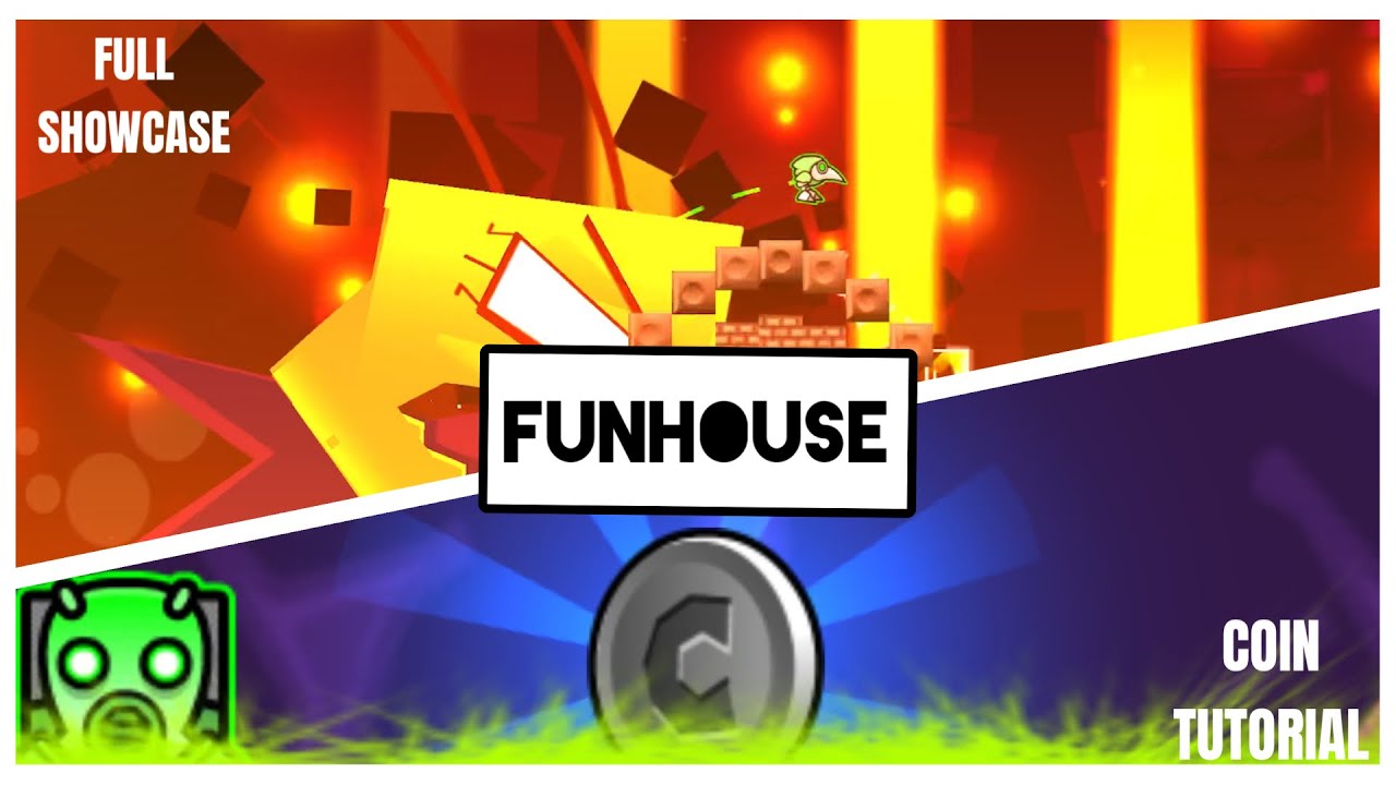 New event level: FUNHOUSE - Full showcase and coin tutorial! - YouTube