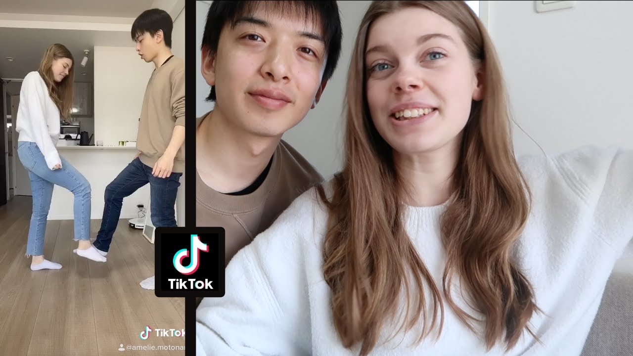 RECREATING TIKTOK VIDEOS | WE ARE BACK! INTERNATIONAL COUPLE AMWF - YouTube