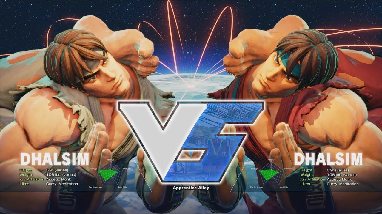 DHALSIM with ''Ryu Story Outfit'' - SFV mod - YouTube