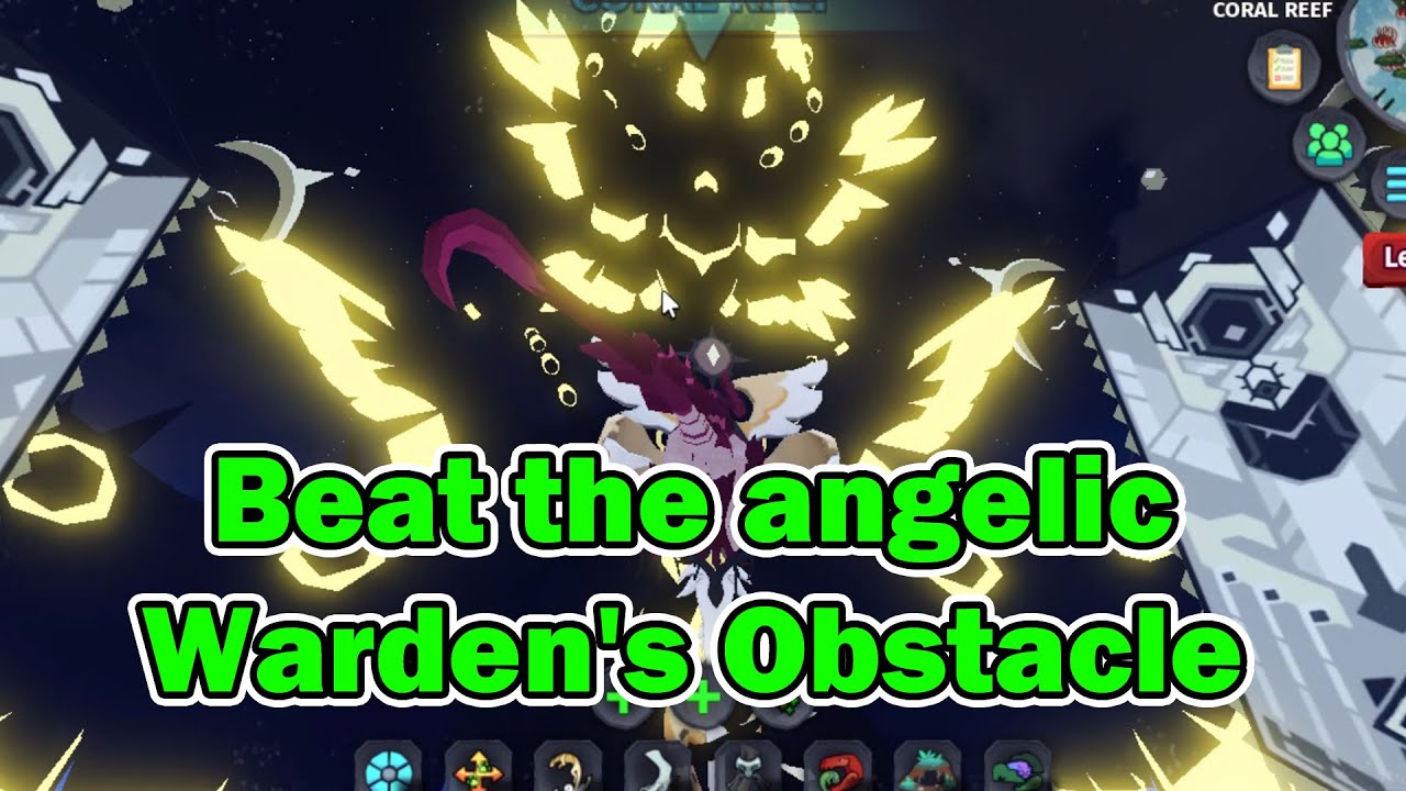 Beat the angelic Warden's Obstacle course - Creatures Of Sonaria - YouTube