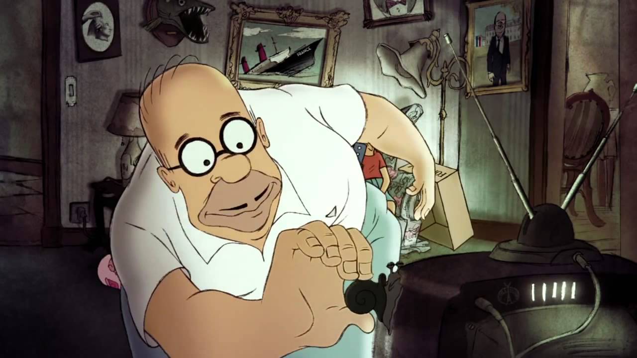 THE SIMPSONS ANIMATION on FOX (Chomet Cough Gag From Diggs ) - YouTube
