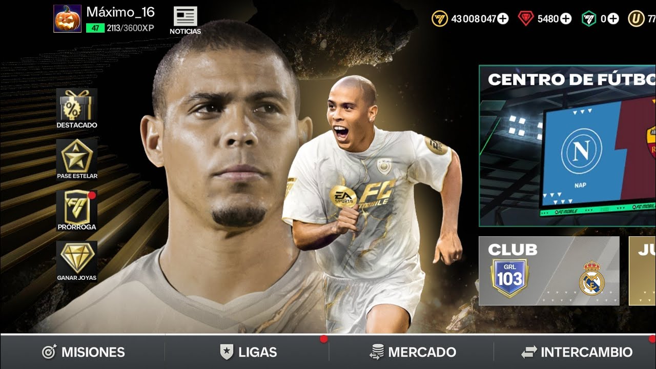 Jugando el Nuevo Evento de FC Mobile el Balón de oro - YouTube
