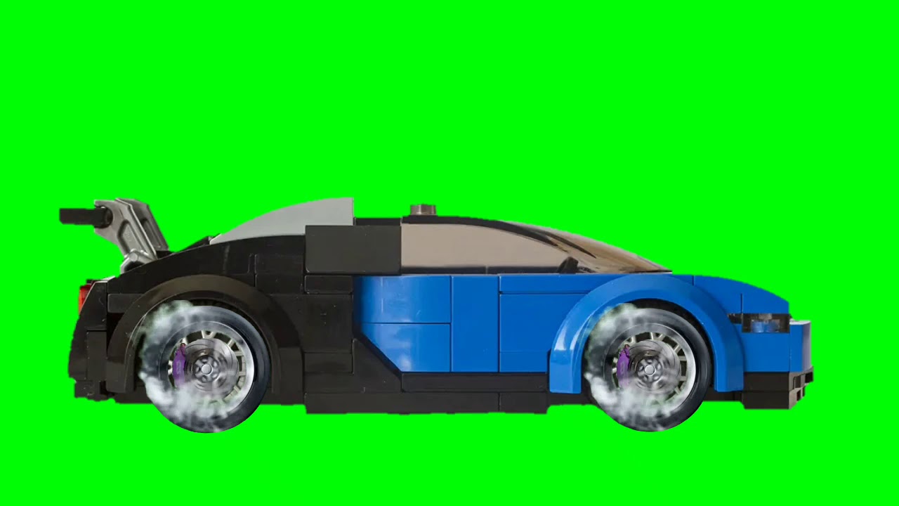 Lego Bugatti Veyron Green Screen Effect - 3 - YouTube