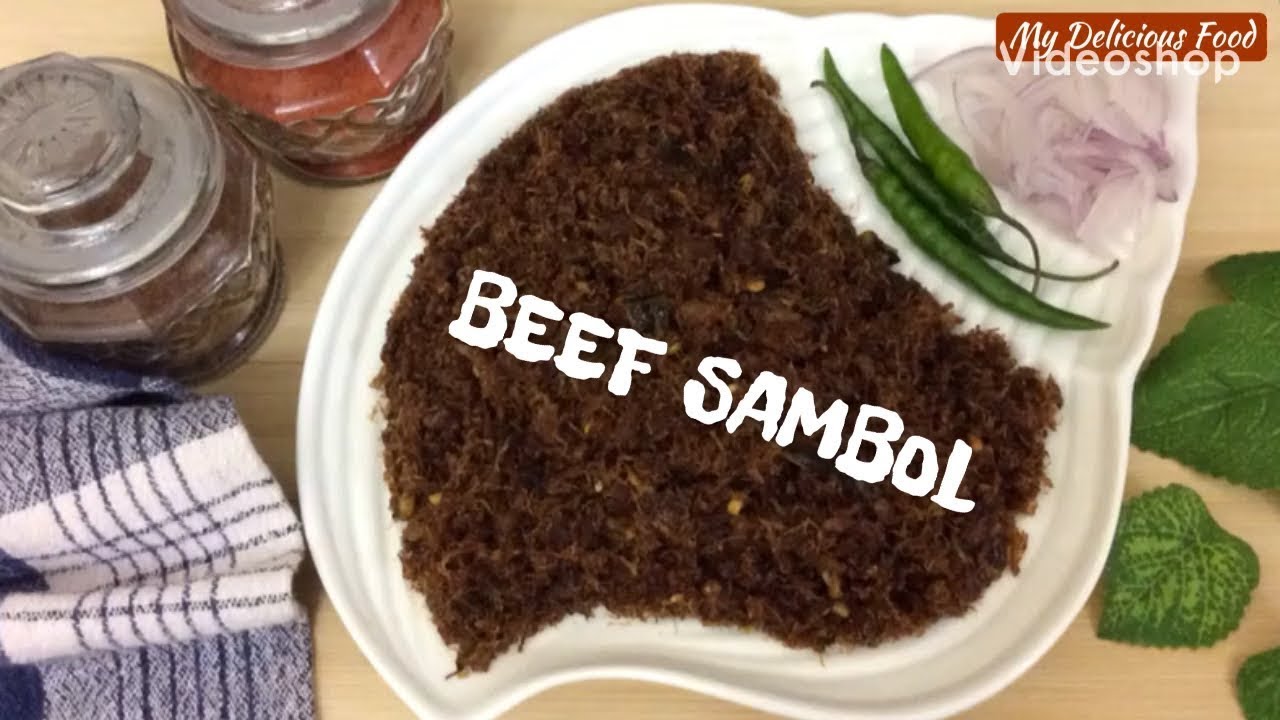 Beef sambol - YouTube