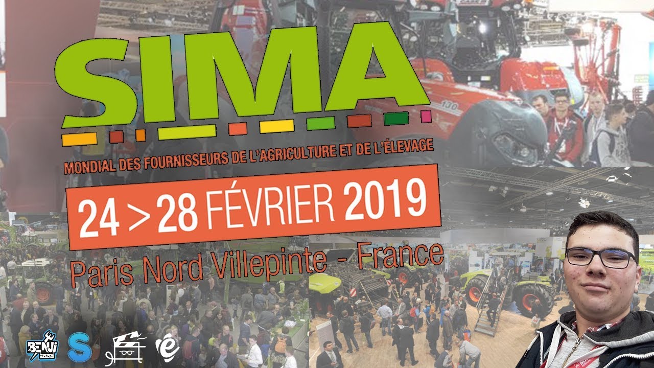 JE VOUS EMMÈNE AU SIMA 2019 À PARIS ! - YouTube