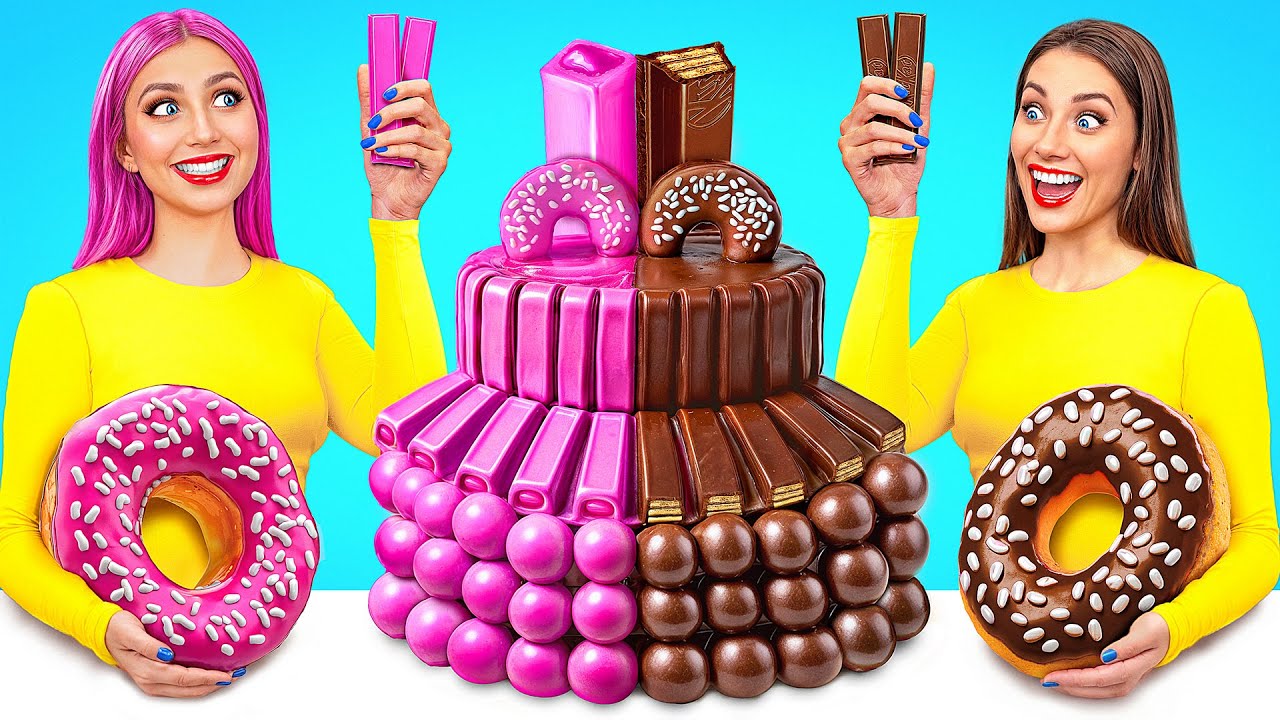 Desafio Alimentar: Chiclete VS Chocolate | Situações Engraçadas por ...