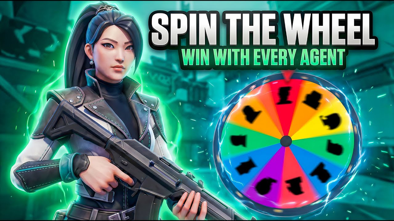 Spin the Wheel Challenge Stream Day 2 🎡 Win With Every Agent | Valorant ...