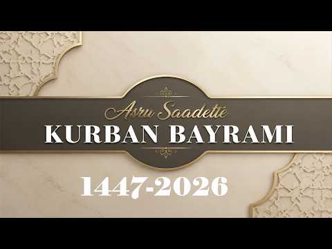 1447-2026 Kurban Bayramı | Asrı Saadet Mescidi