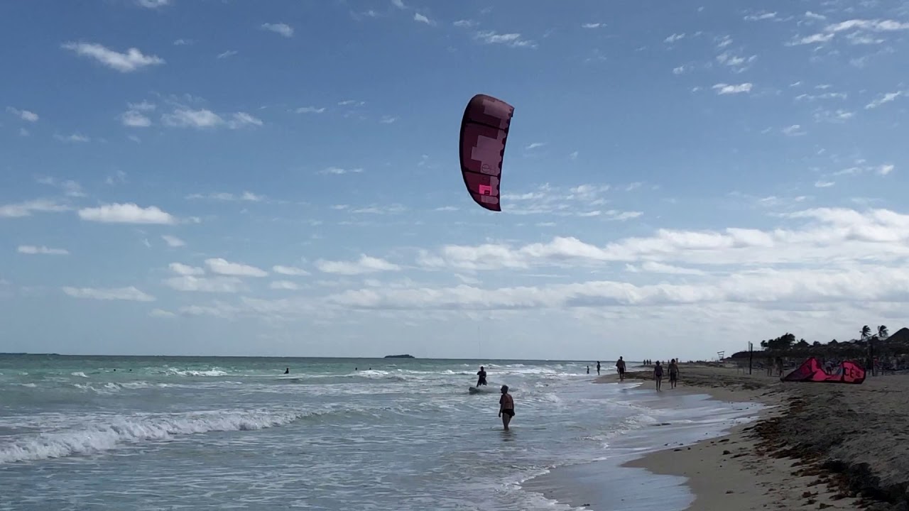 Windsurfing Cuba Varadero Beach - YouTube