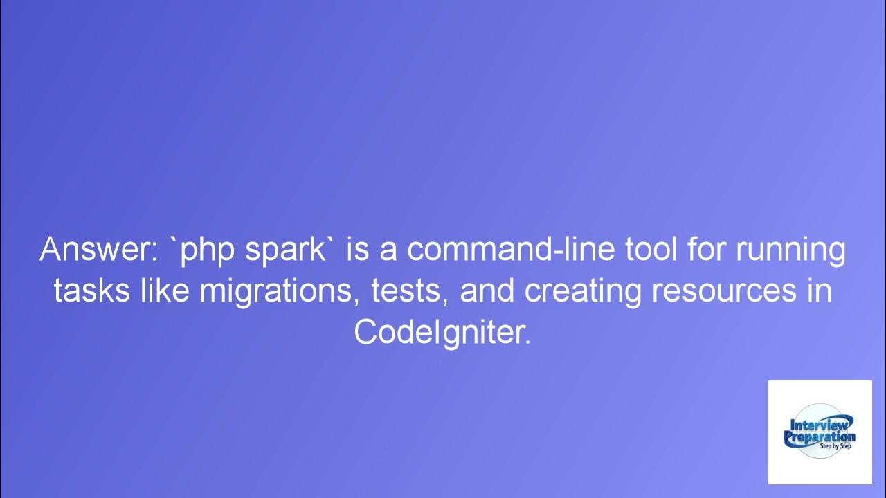 CodeIgniter 4 Interview Questions & Answers | Top 30 Must-Know Questions - YouTube