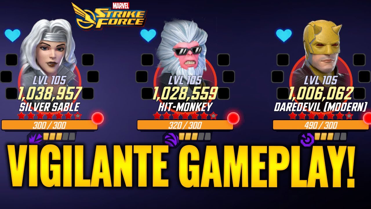 VIGILANTES ARE OP! Easy Chaotic Storm Omega! Hit Monkey, Silver Sable ...