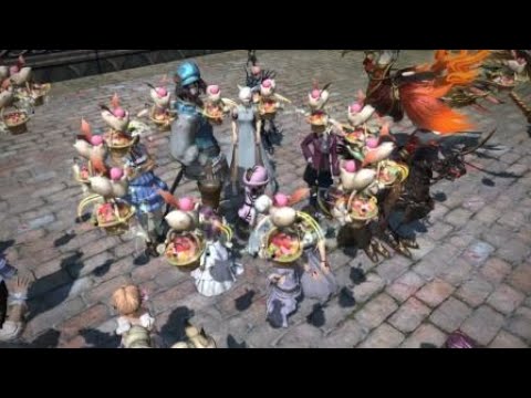 FINAL FANTASY XIV the great moogle bridal ring dance of the moogles ...