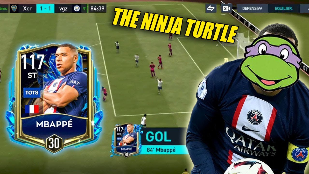 🔥 THE UNSTOPPABLE FORWARD - MBAPPE TOTS! THE NINJA TURTLE!! in FIFA ...
