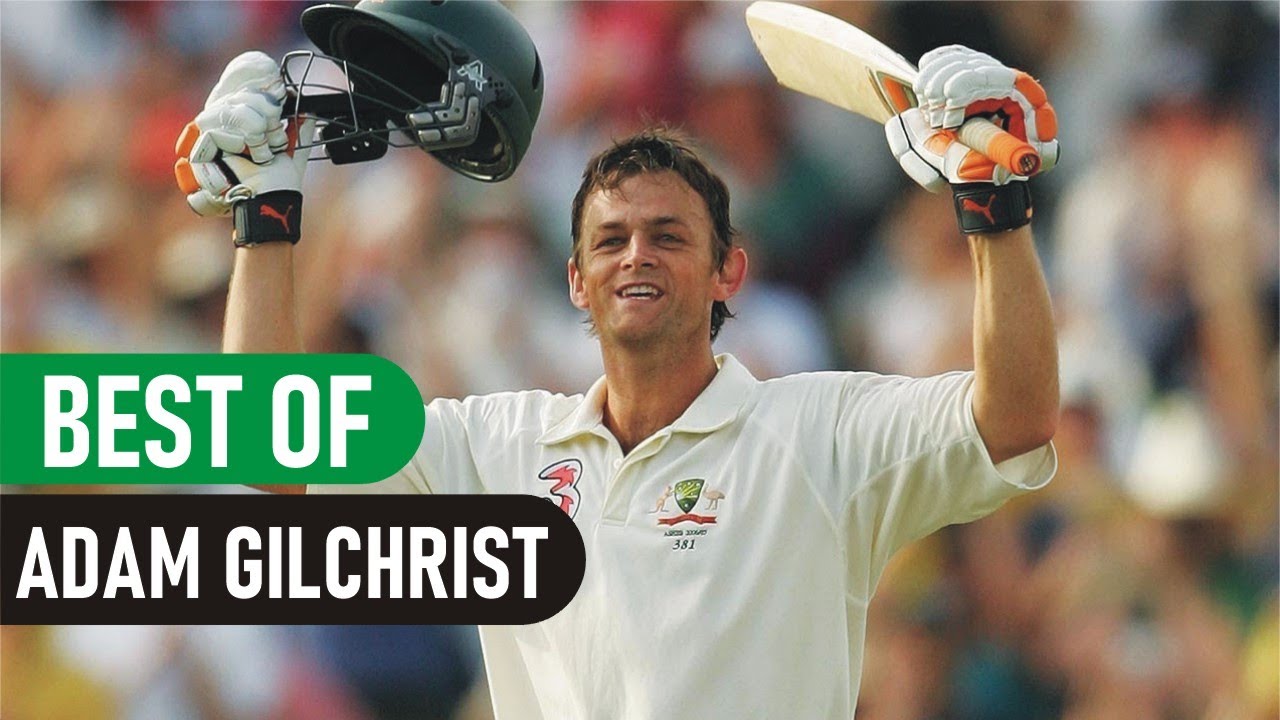 Best Of Adam Gilchrist | Cricket Legend | Daddy Official - YouTube