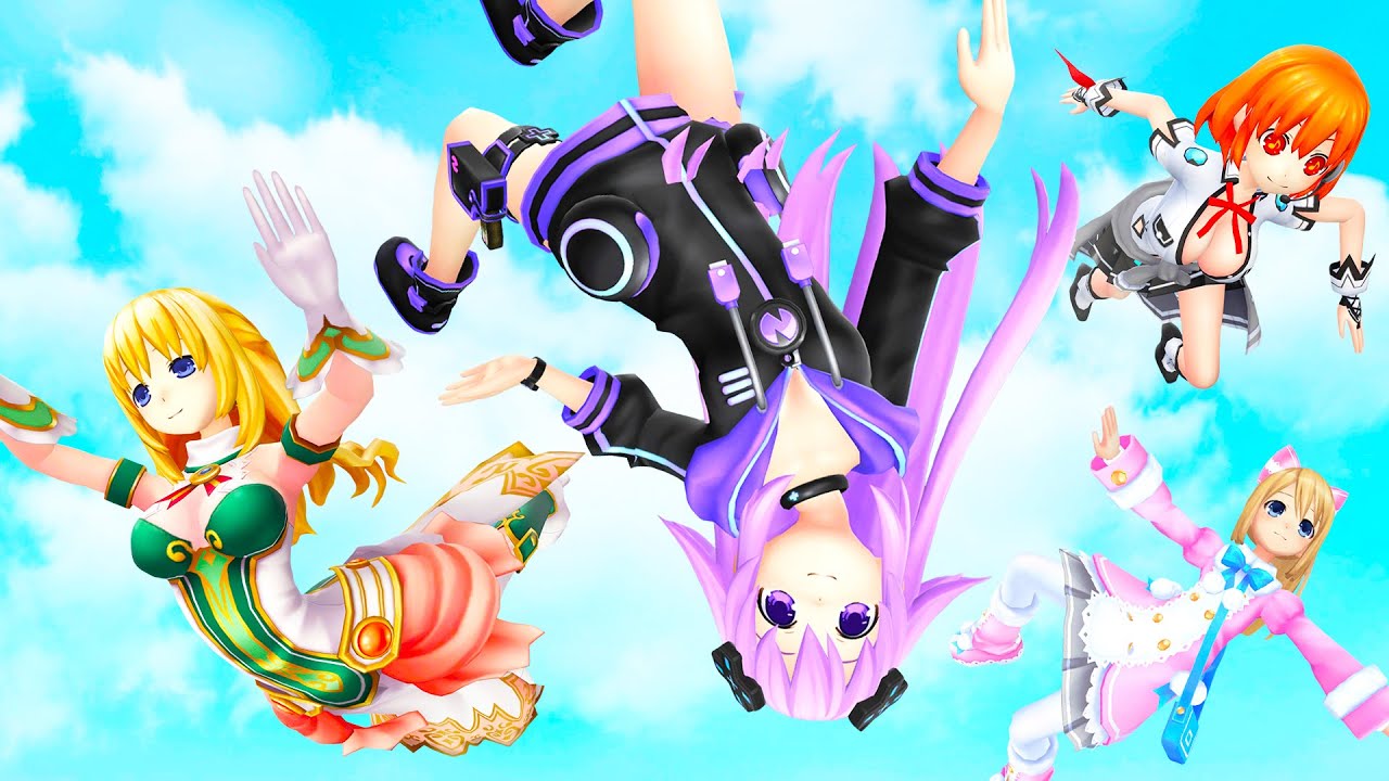 Hyperdimension Neptunia: Ragdolls Jumps & Falls [GMOD | Fedhoria ...