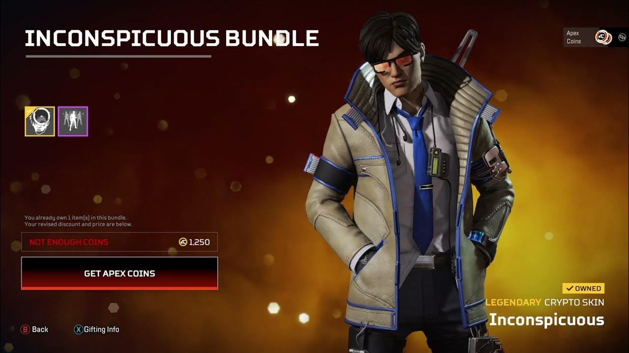 Legendary Skin for Crypto (Inconspicuous), S15 Store Update. [Apex Legends - Highlight - Nov.22 ...