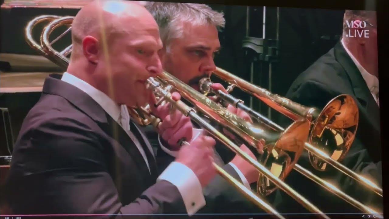 Mahler 3 Trombone Solos - Mark Davidson - Melbourne Symphony Orchestra - YouTube