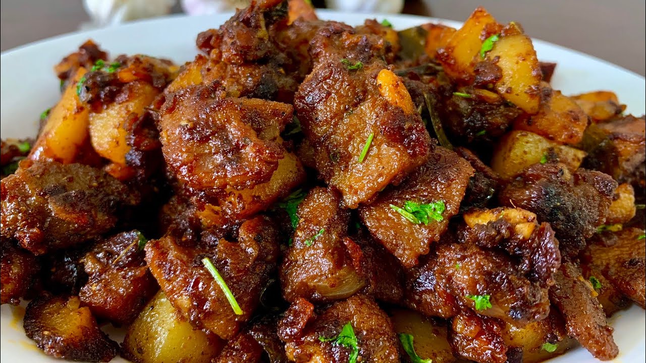 Mutton Potato Fry | மட்டன் உருளைக்கிழங்கு வறுவல் | - YouTube