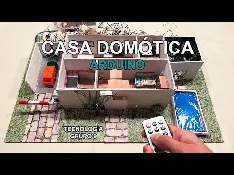 Casa Domótica con Arduino - YouTube