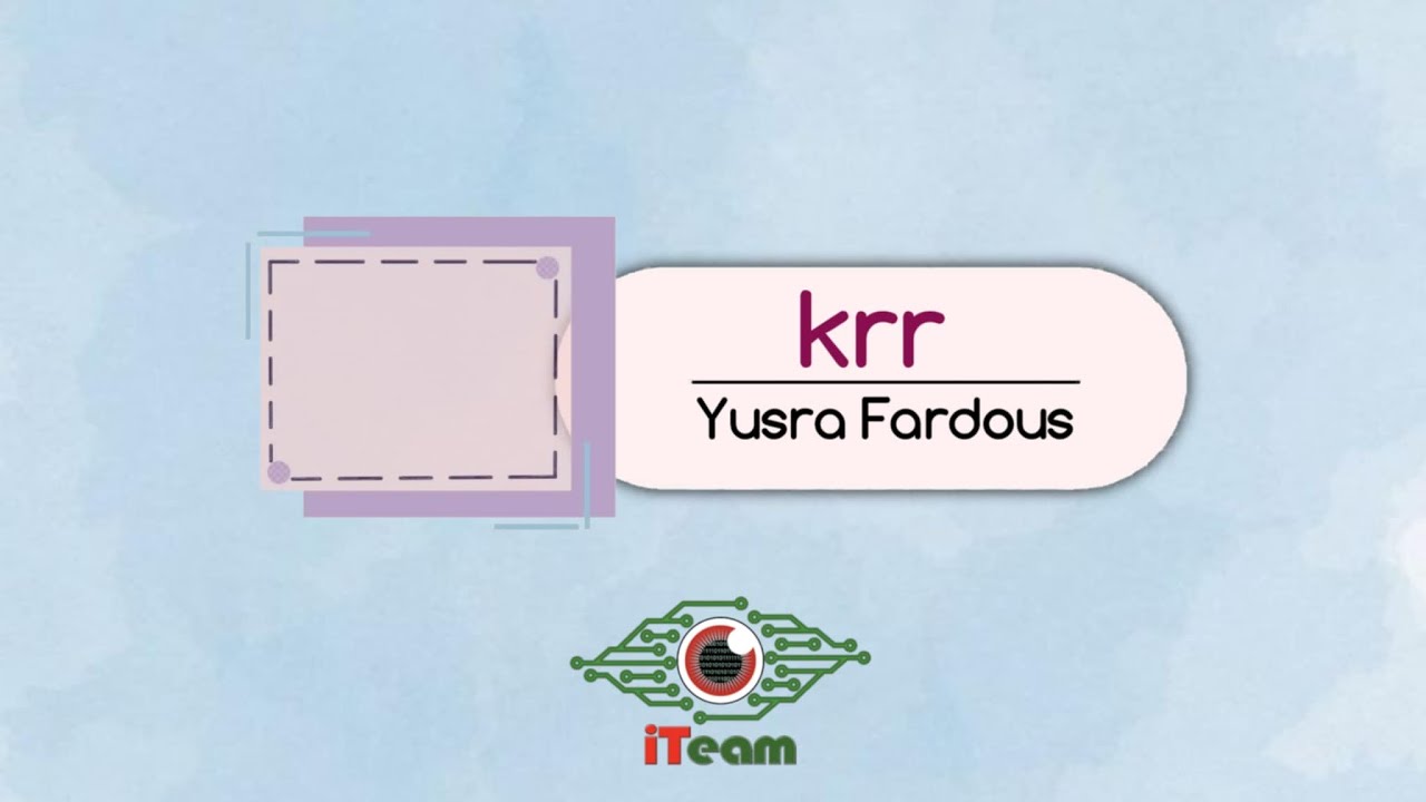 KRR: intro to KR +Semantic Network - YouTube