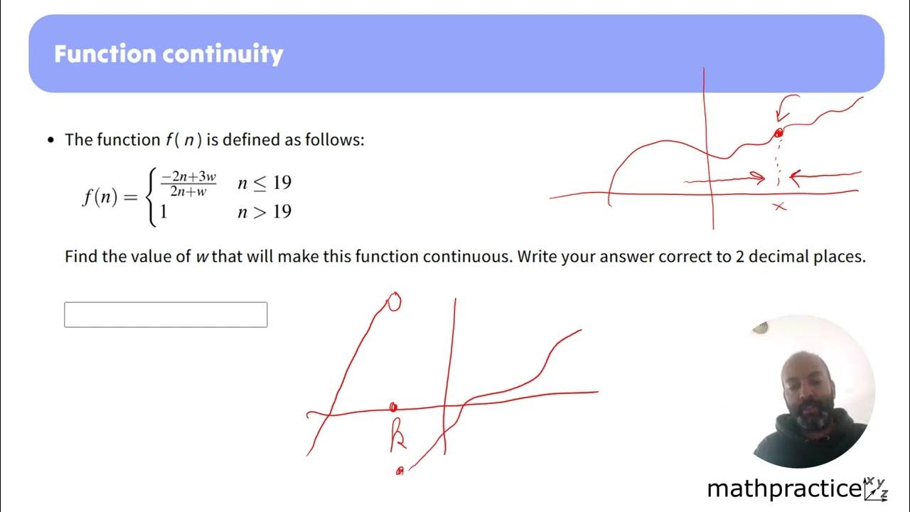 Mathpractice.xyz explainer: Function continuity - YouTube