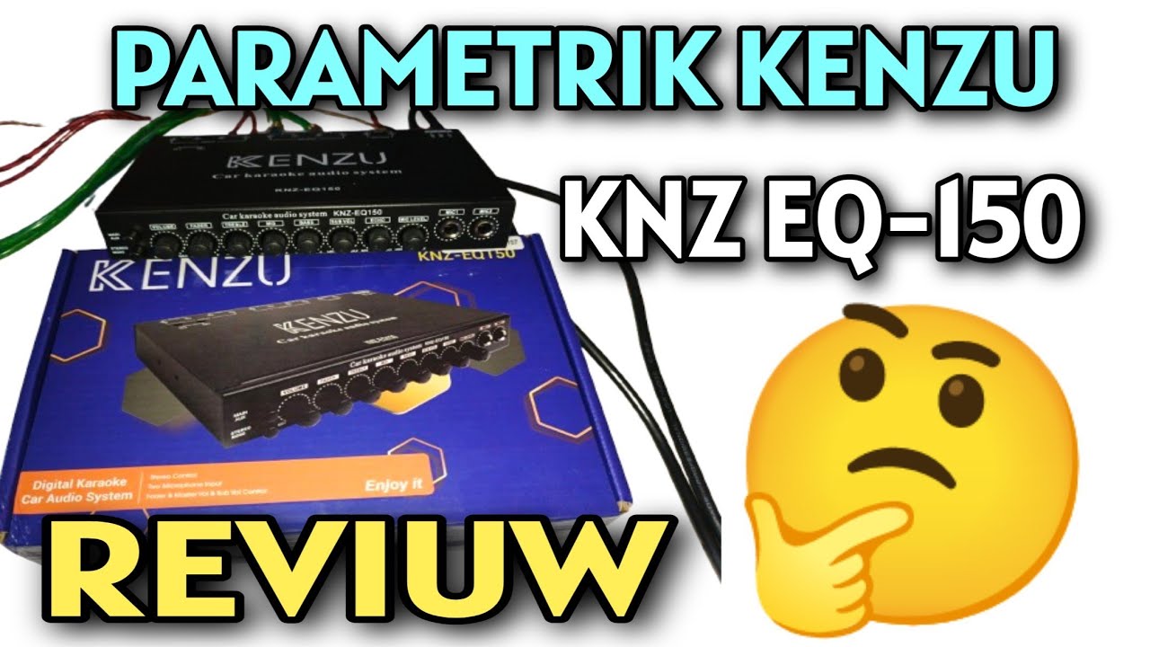 Parametrik KENZU KNZ EQ-150 REVIU - YouTube