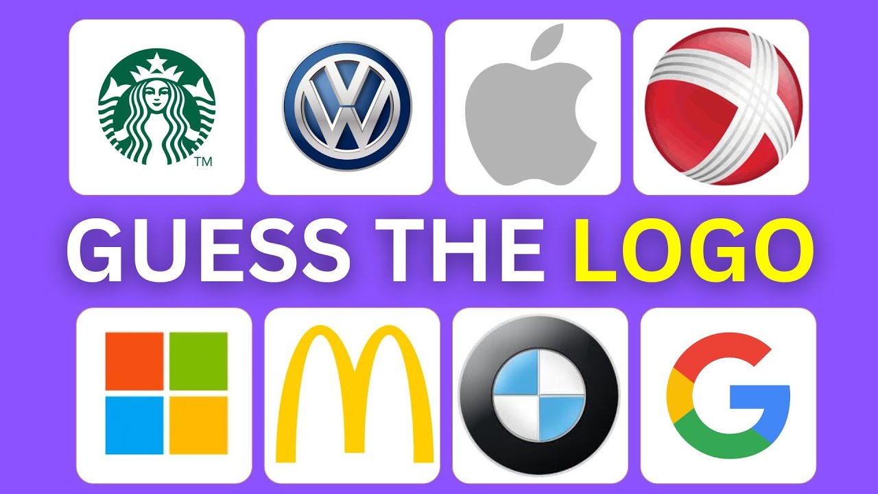 Guess the logo in 5 seconds | 50 famous logos | Logo quiz - YouTube