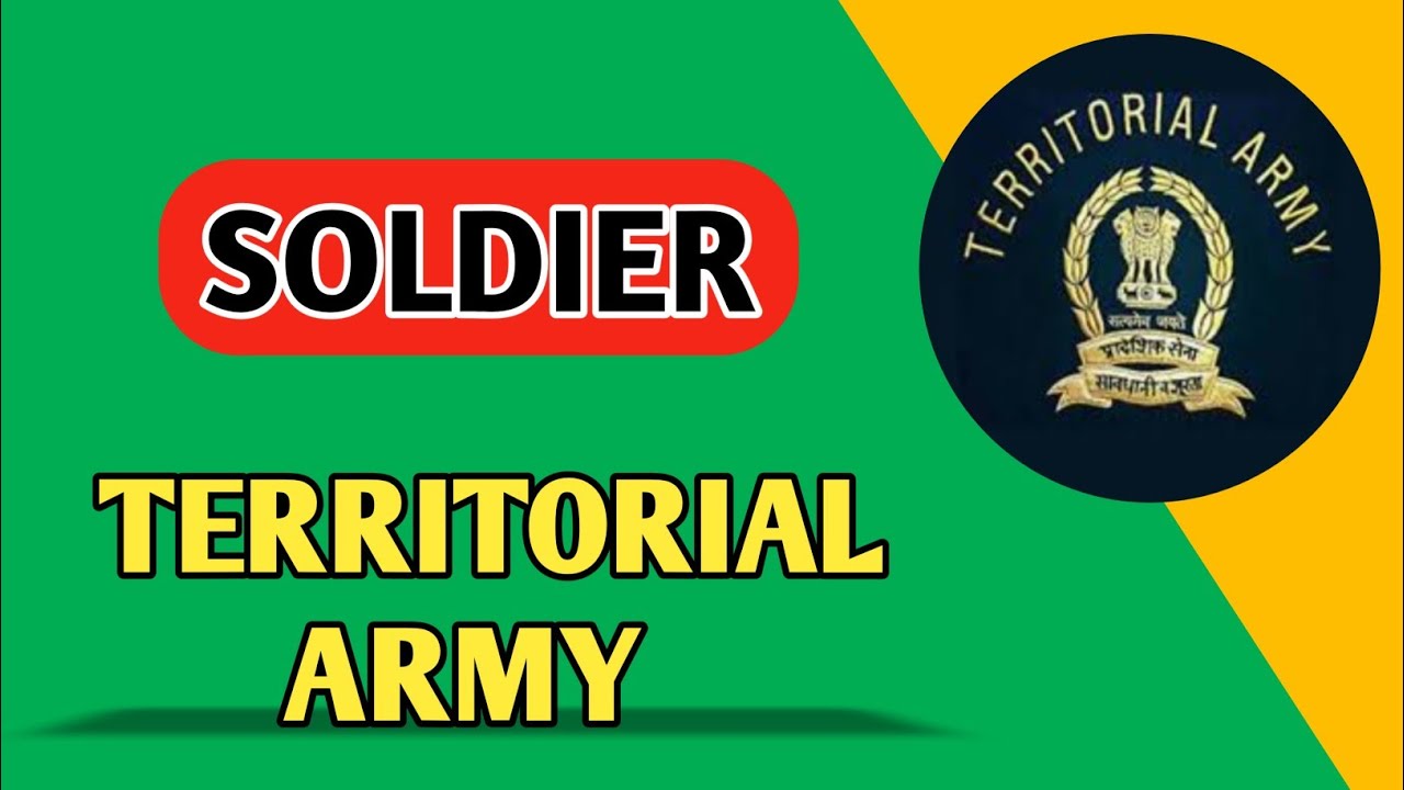 Territorial Army Soldier Recruitment 2025 || Application Start's Check ...