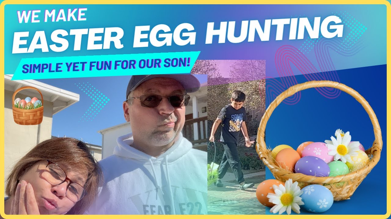 SIMPLE YET FUN EASTER EGG HUNTING! Family Fun Activity! - YouTube