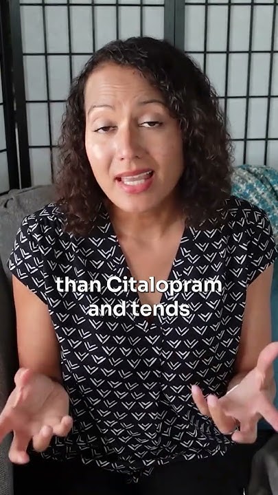 Difference of Citalopram vs Escitalopram - YouTube