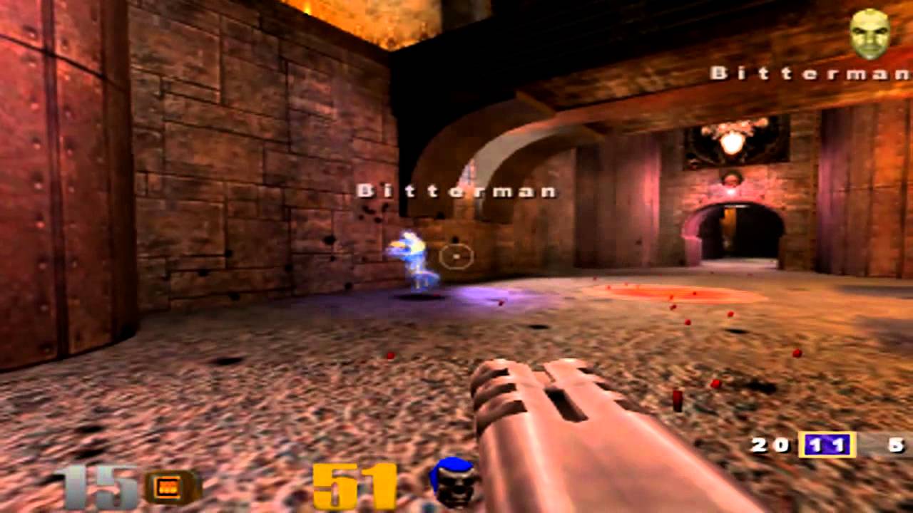 Quake3 arena orbb bitterman grant Map - YouTube