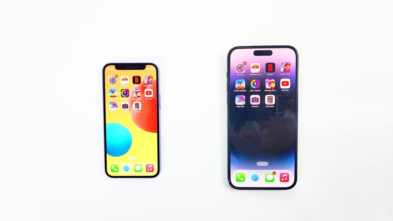 iPhone 14 Pro Max Vs iPhone 12 mini - speed Test! - YouTube