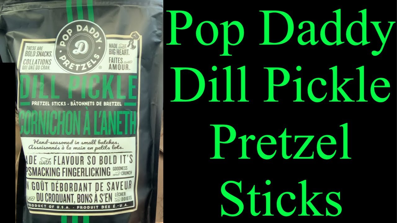 Pop Daddy Dill Pickle Pretzel Sticks… The Vanlife Review - YouTube