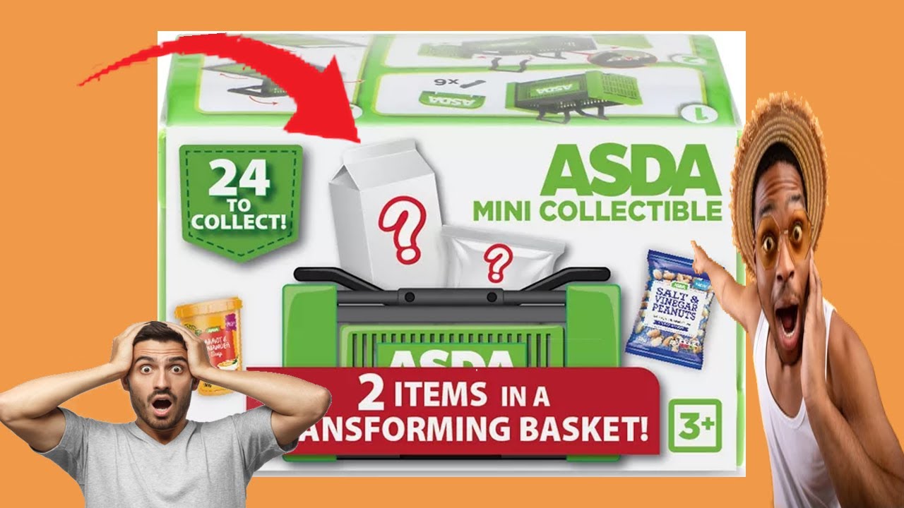 Asda Mini Collectable Review!!1! (You'll Never Guess What We Got Inside ...