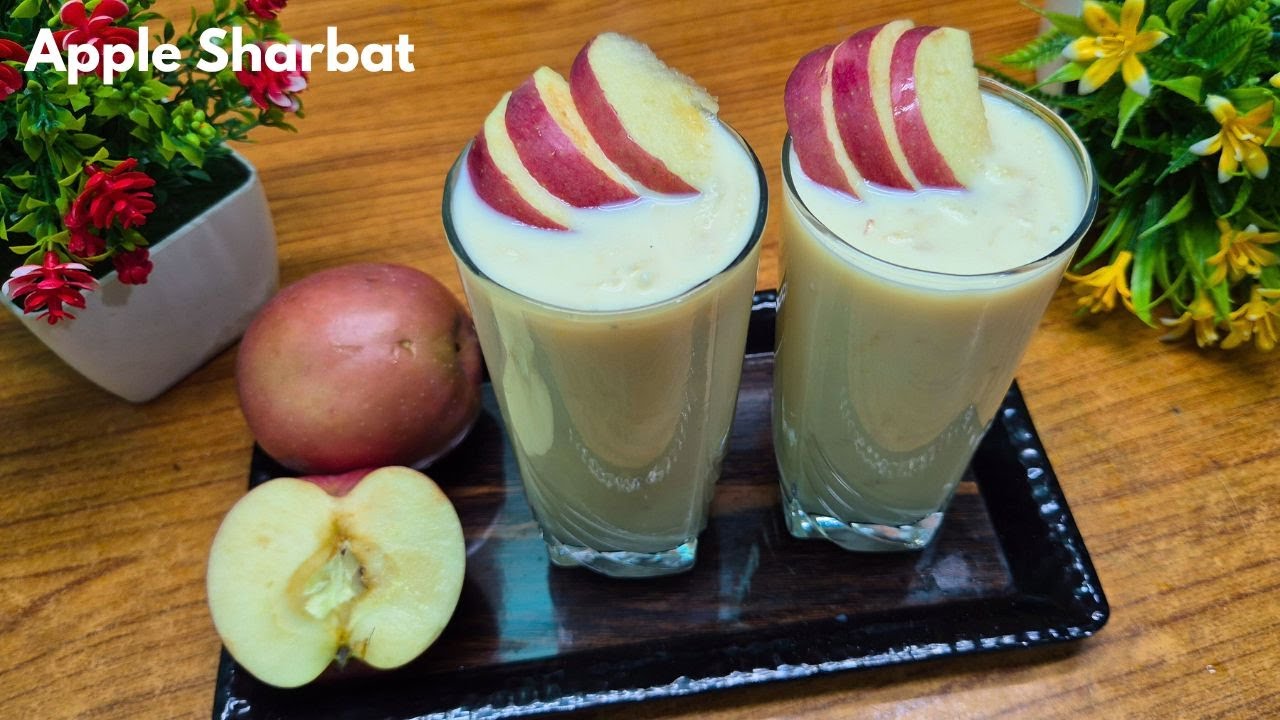 Apple Sharbat Recipe | बहुत ही अलग तरीके से बनायें ये | Apple Custard ...