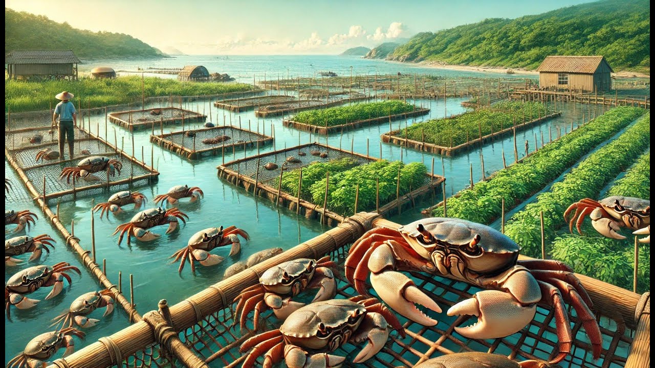 Master Mud Crab Farming: Efficient Techniques in Box Aquaculture! - YouTube