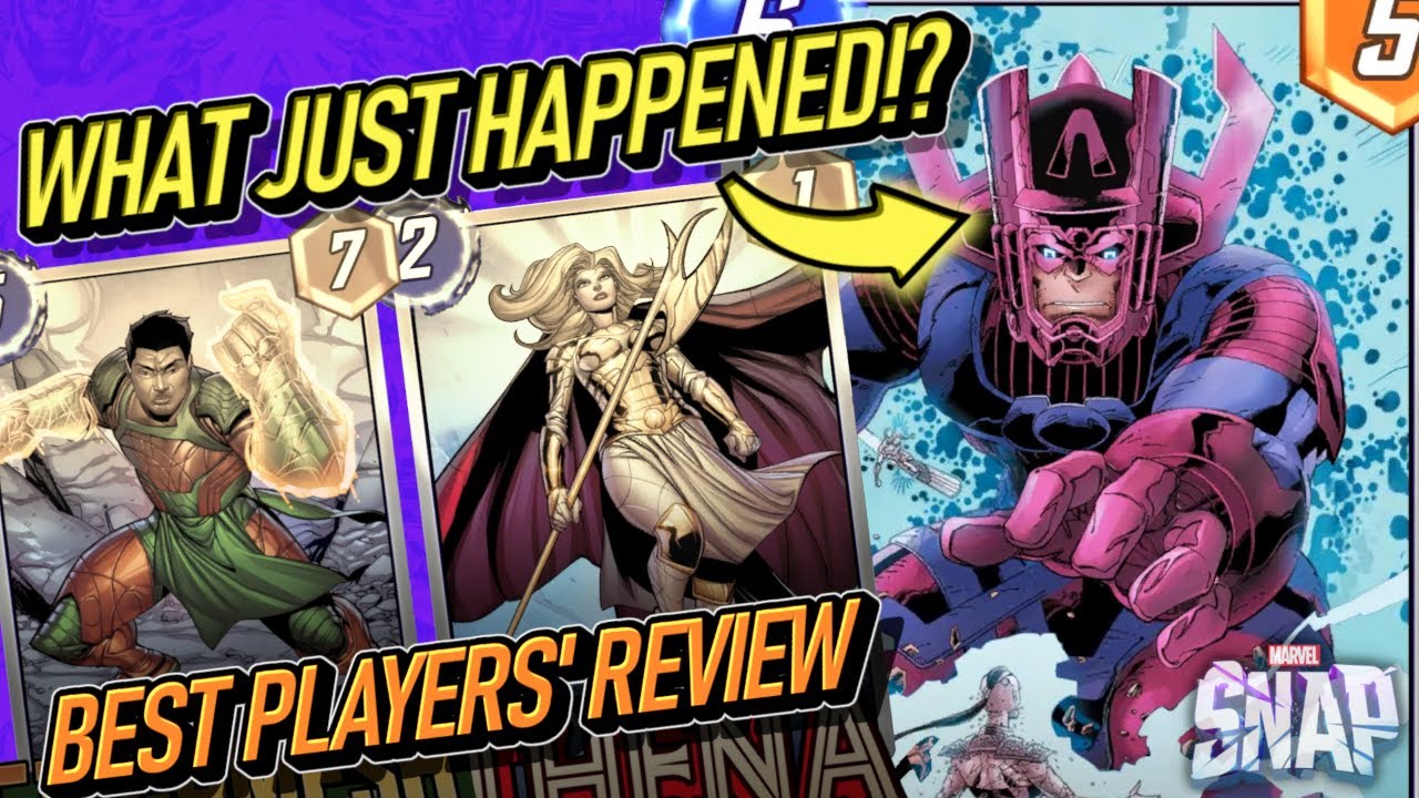 Steal Cubes With F'n WILD Day 1 Infinite Galactus! - Marvel Snap Best ...