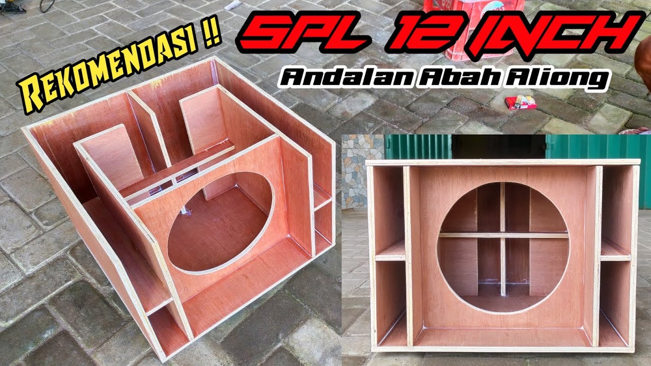 Box SPL dan Skemanya Untuk 12 inch Single - Rekomendasi Rumahan - YouTube