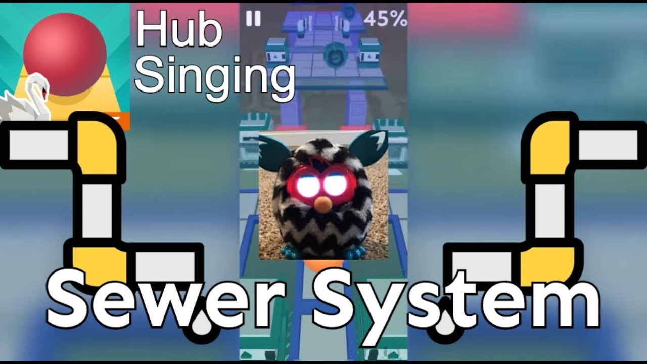 Rolling Sky Singing - Sewer System (Hub) - YouTube