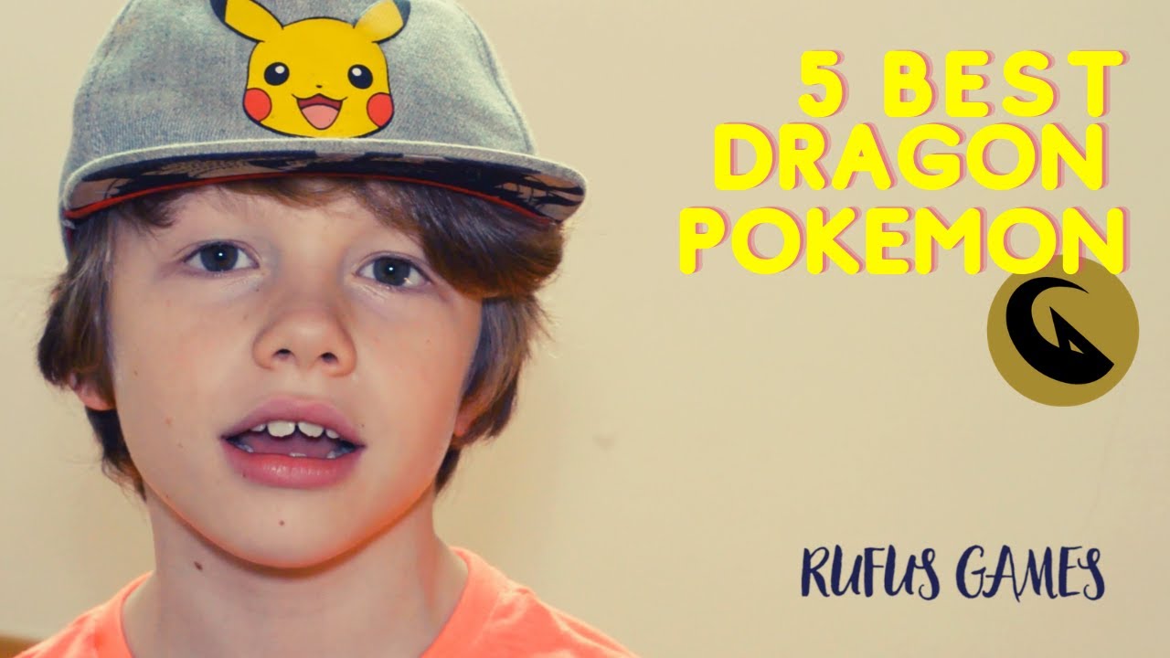 My Top 5 Dragon Pokemon Cards - Pokemon for Kids - YouTube